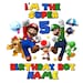 Super Mario 3rd Birthday SVG, PNG, Jpg, Birthday Svg, Cricut ...