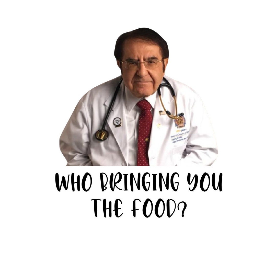 Dr. Nowzaradan Who Bring You the Food PNG, Jpg, Dr. Now Funny Png ...