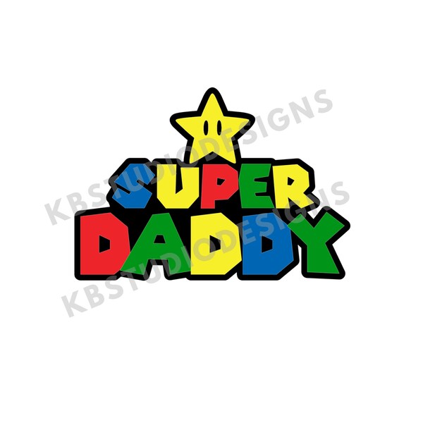 Super Dad Svg - Etsy