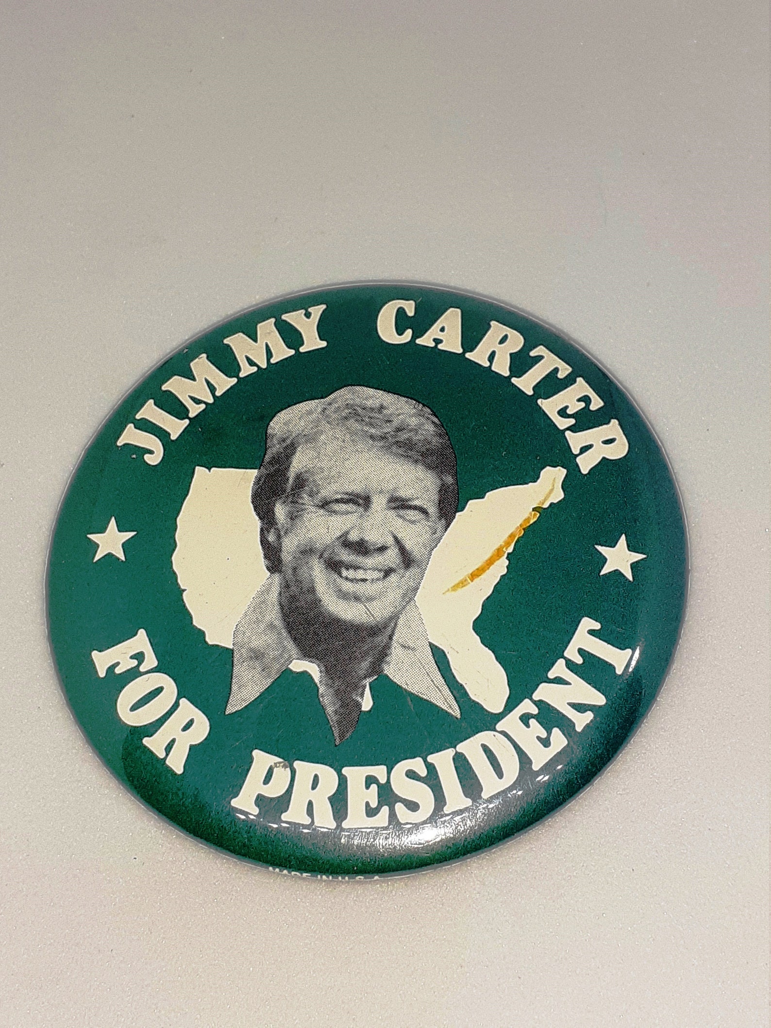President Carter's badge 1976 JIMMY CARTER election | Etsy