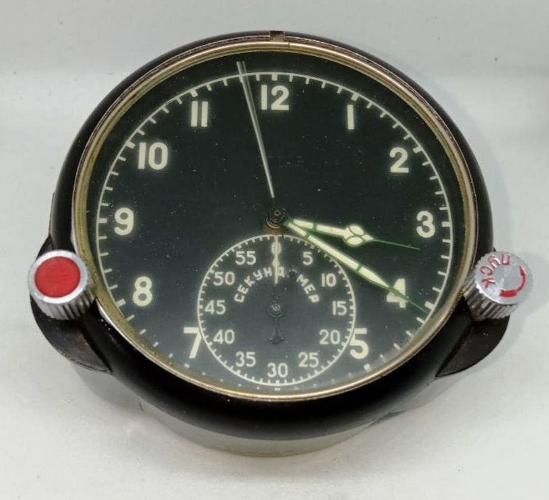 Chronograph Watch Aviation - Etsy