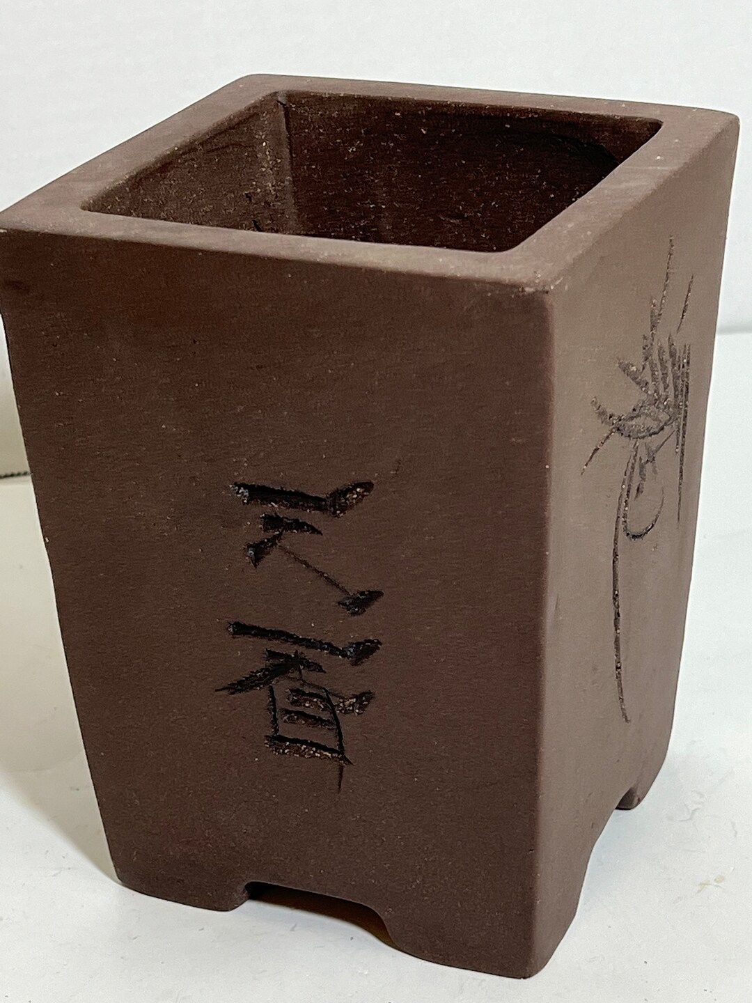 6 Inch Cascade Pot,6 Inch Pot,tall Bonsai Pot,unglazed Bonsai Pot ...