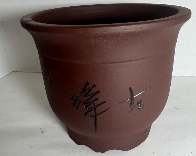 7 Inch Bonsai Pot,unglazed Cascade Bonsai Pot,bonsai,bonsai Planter ...