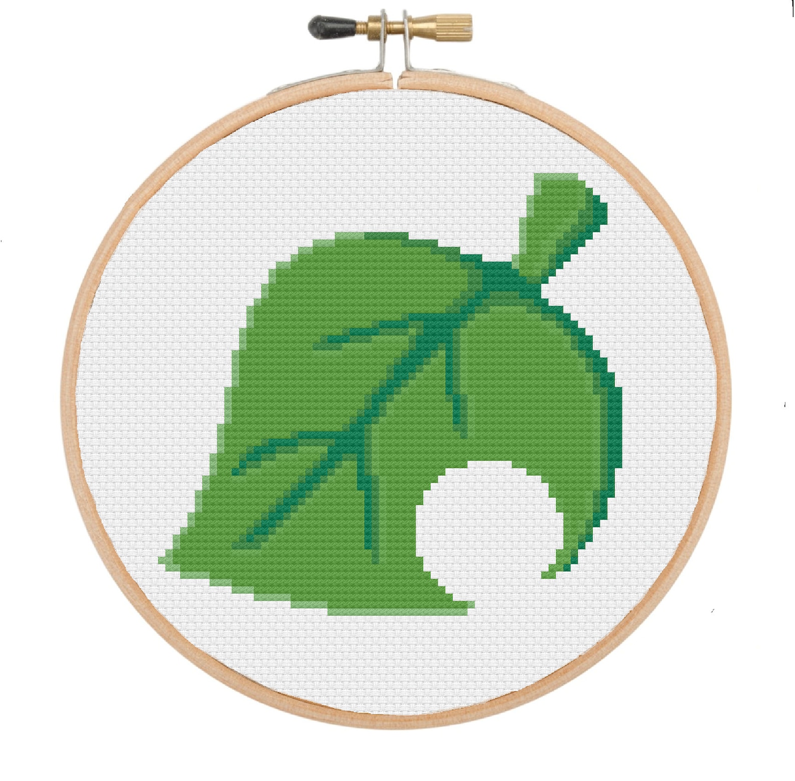 Item Leaf Animal Crossing Cross Stitch Pattern - Etsy