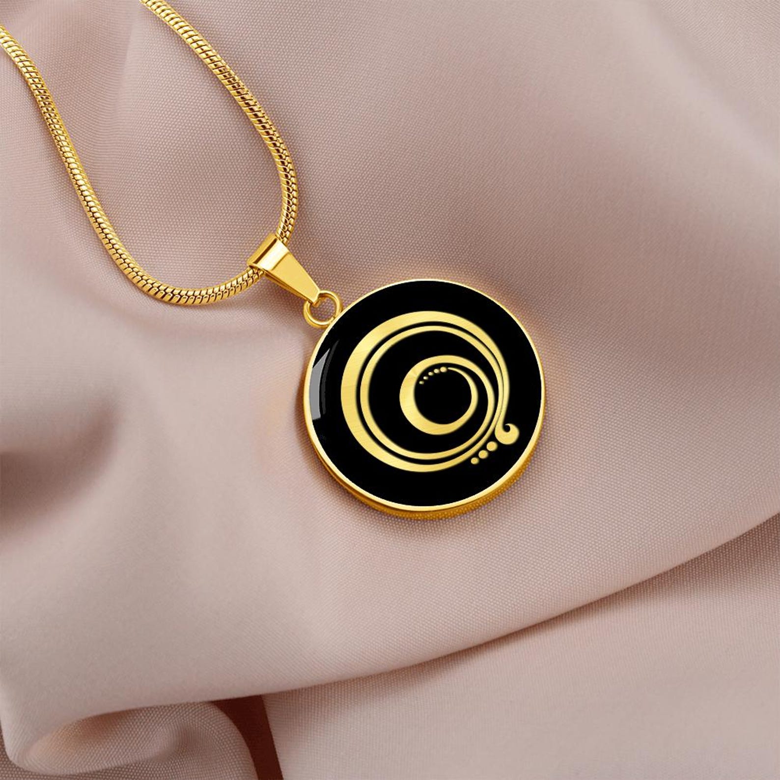 Gratitude Symbol Necklace - Etsy