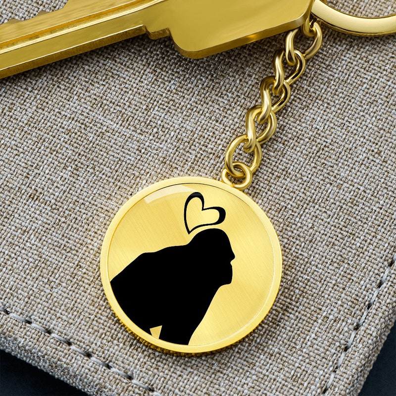 Gorilla Key Chains - Etsy