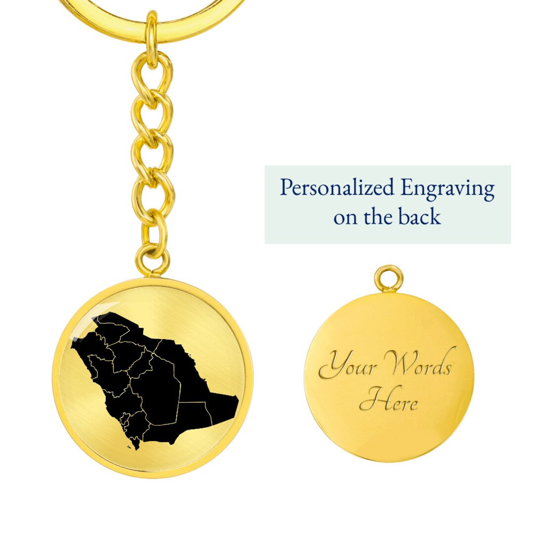Saudi Arabia Keychain - Etsy
