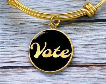 Multicolor Vote Stretch Bracelet - Etsy