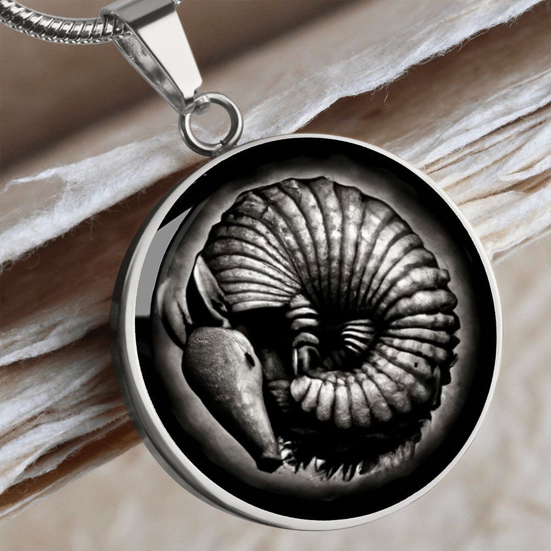 Armadillo Necklace (2D Image) - Etsy