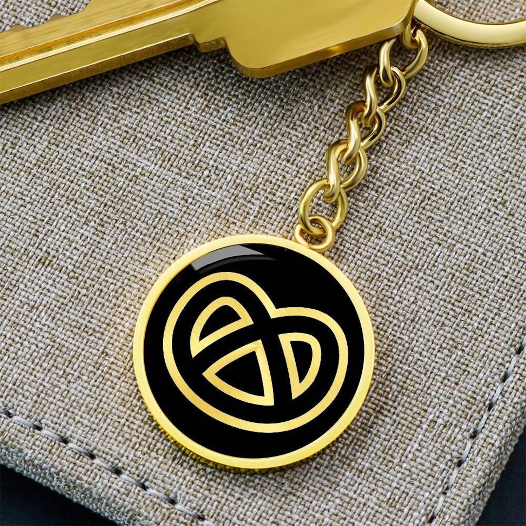 Pretzel Keychain - Etsy