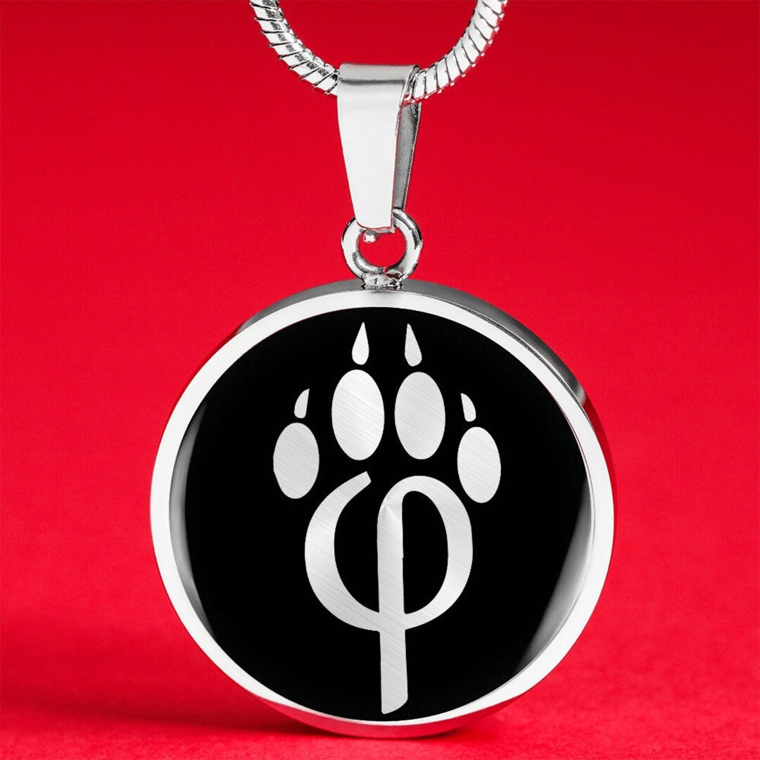 Furry Symbol Necklace - Etsy