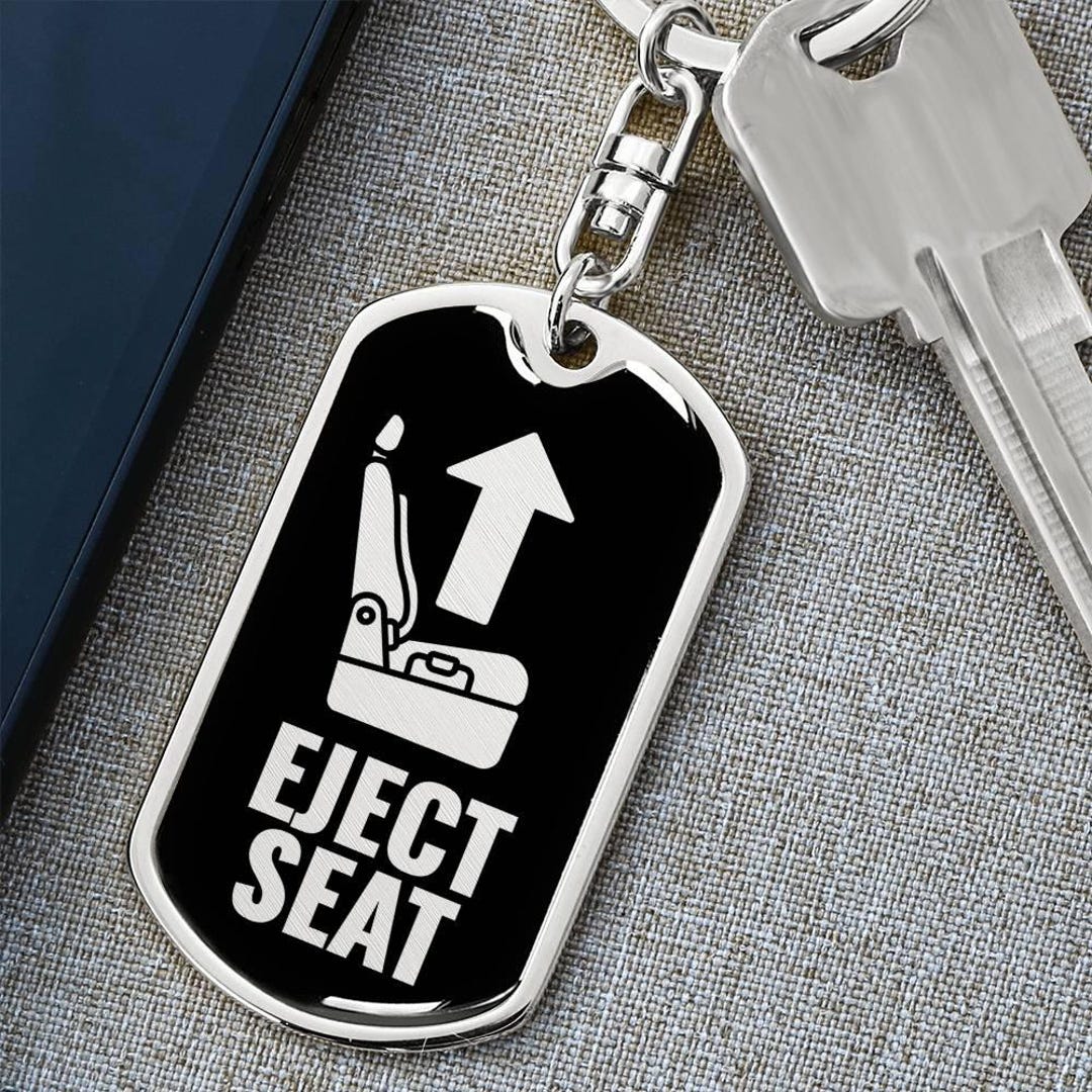 Eject Seat Car Keys Keychain - Etsy