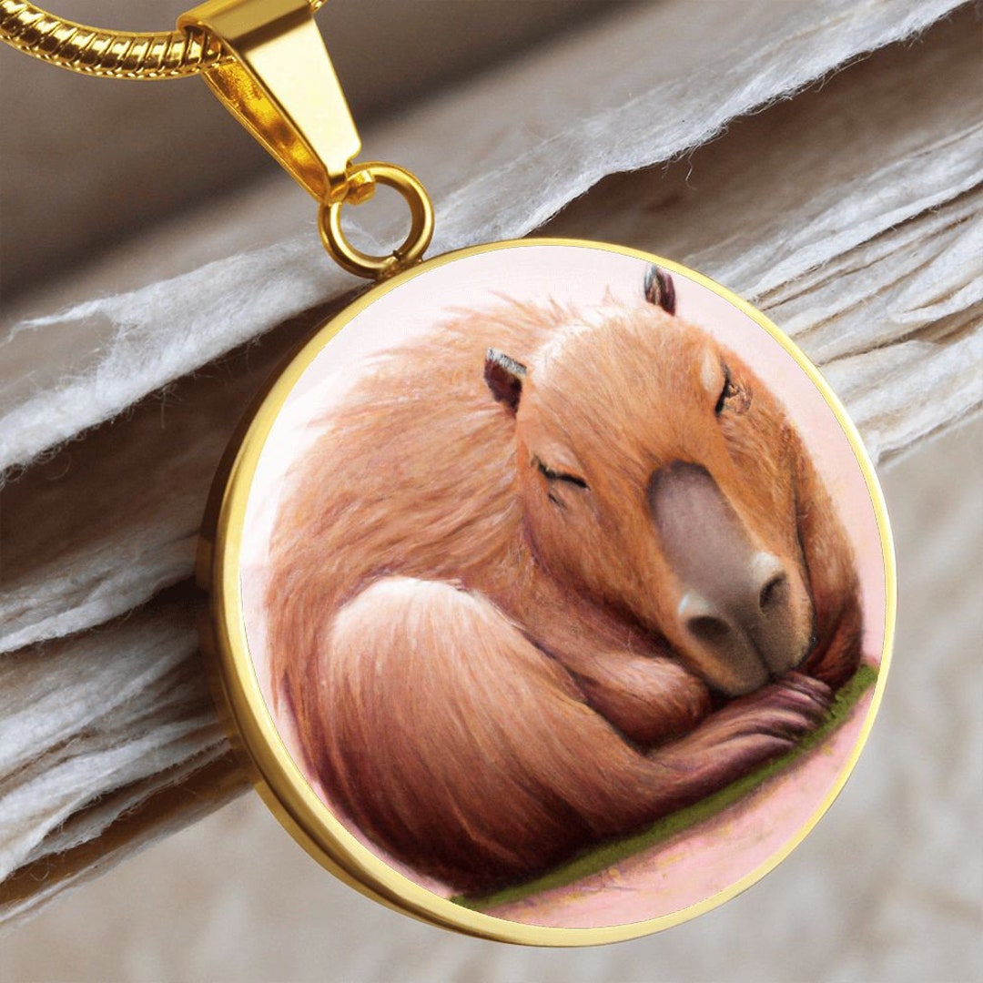Capybara Necklace - Etsy