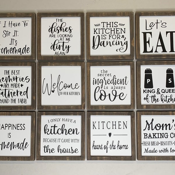 Kitchen Sign - Etsy Canada