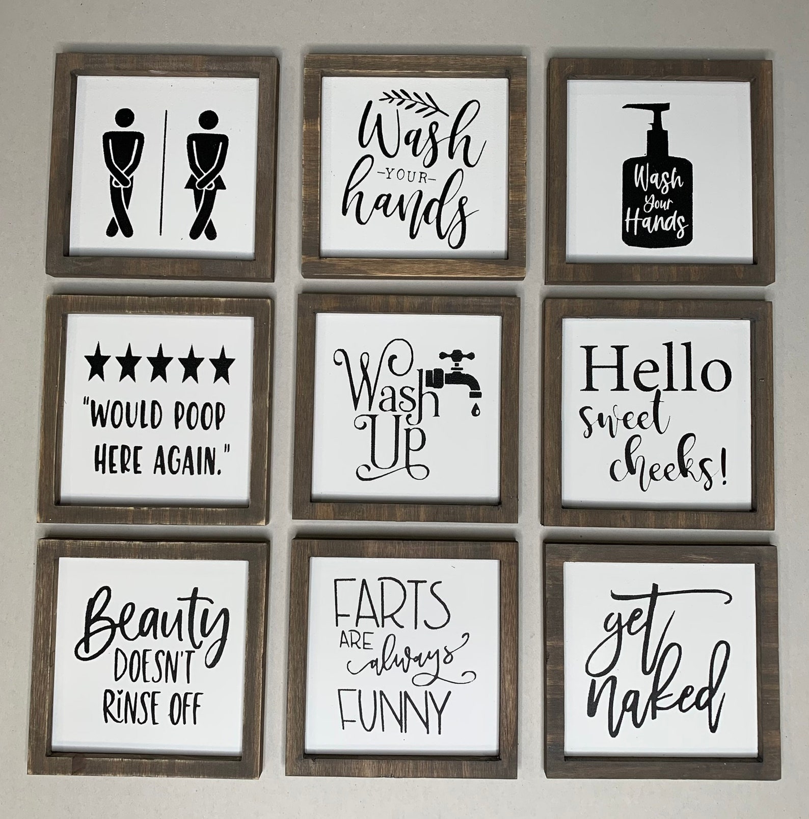 Bathroom SVG FILES for Cricut - Etsy