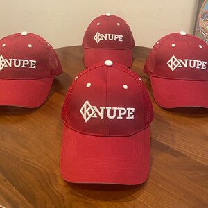 Nupe Diamond K Nupe Cap CRIMSON - Etsy