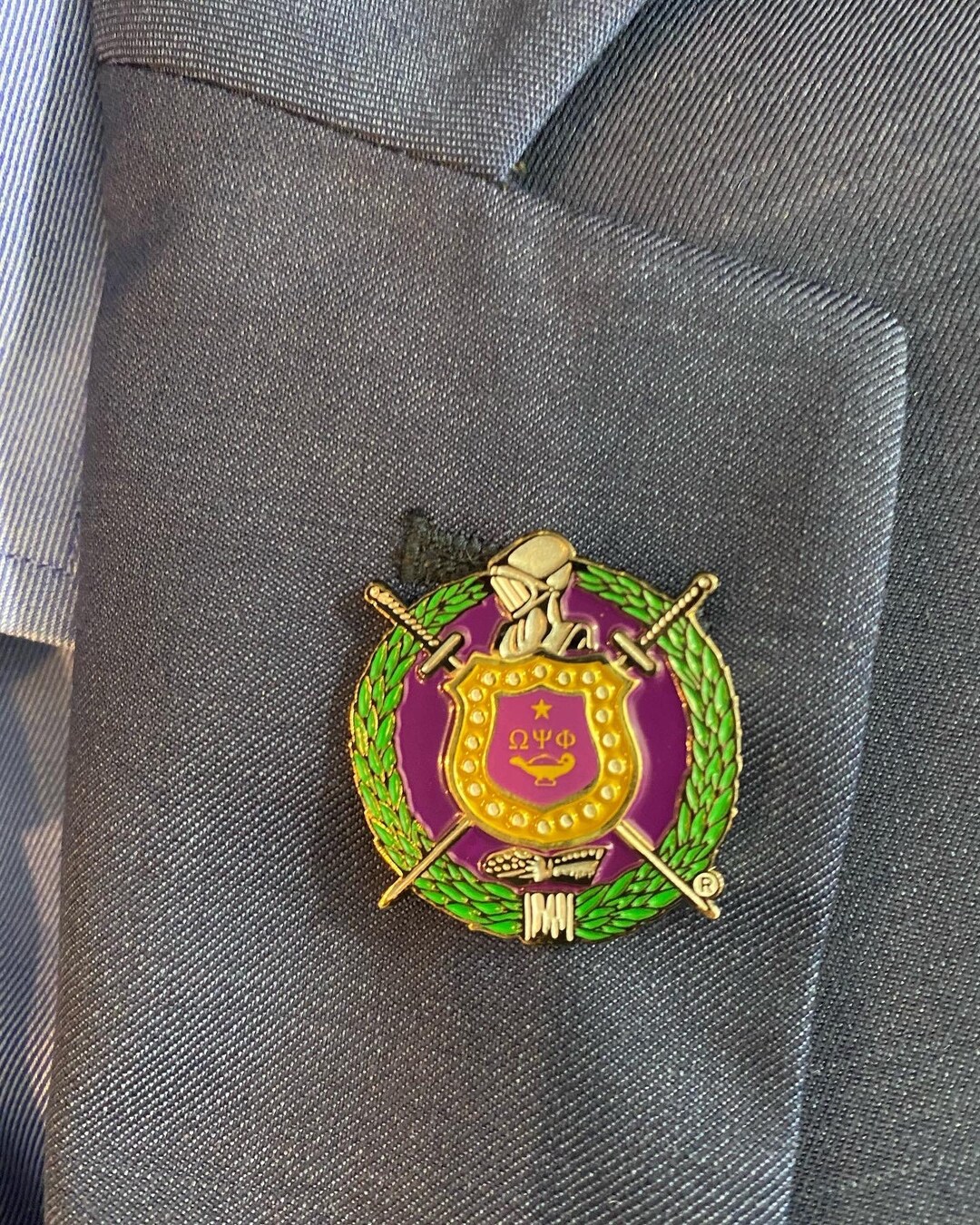 Omega Lapel Pin - Etsy