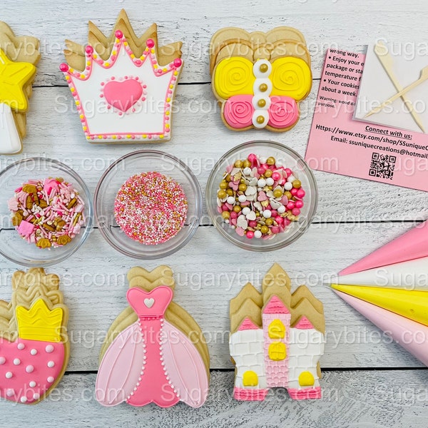 Princess Cookies - Etsy