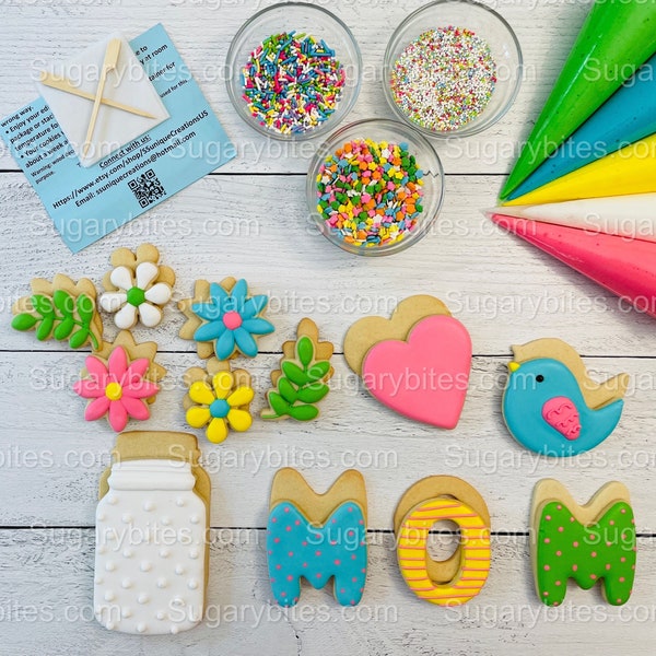 Mothers Day Cookies - Etsy