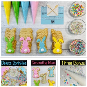 Easter Cookie Decorating Kit, Easter DIY Cookie Kit, **INCLUDES 26 ...