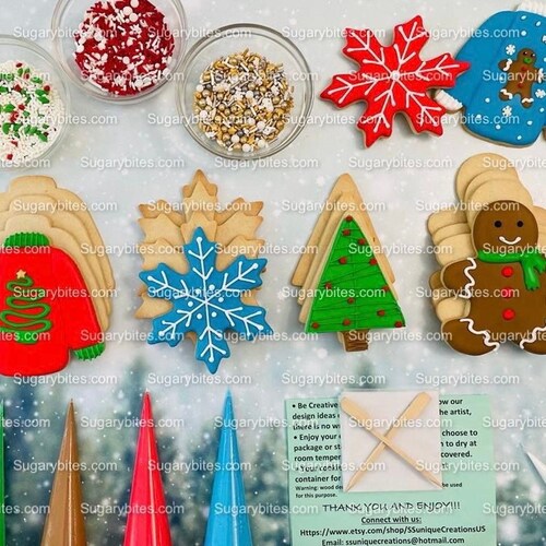 Christmas Cookie Kit - Etsy
