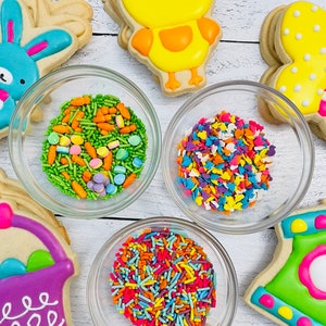 Spring Cookie Decorating Kit, DIY Cookie Kit, **INCLUDES 25 ITEMS ...