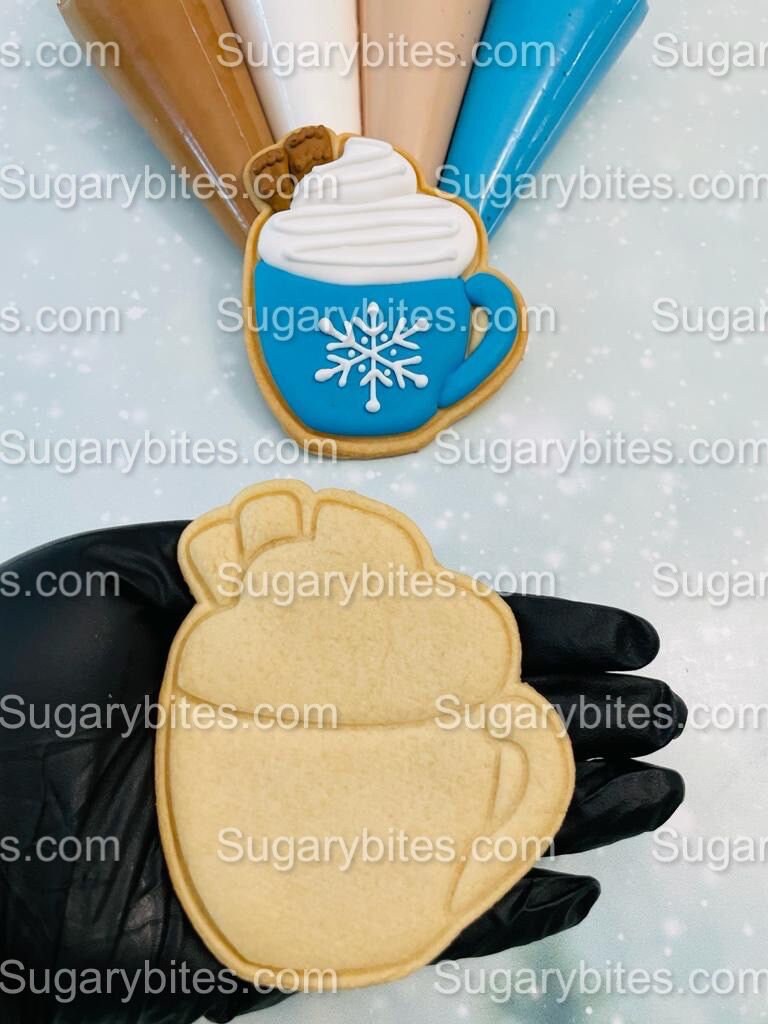 Winter Cookie Decorating Kit Winter DIY Cookie Kit large - Etsy