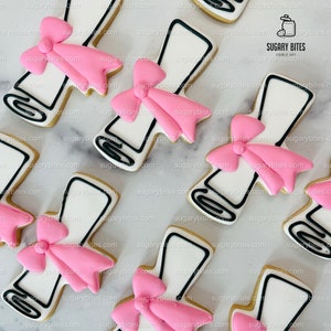 Graduation Diploma Cookies, Graduation Party, (large Cookies), Includes ...