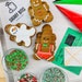 Gingerbread Cookie Decorating Kit, Christmas DIY Cookie Kit, (large ...