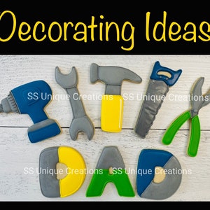 Tools Cookie Decorating Kit, DIY Decorating Cookies Kit, (large Cookies ...