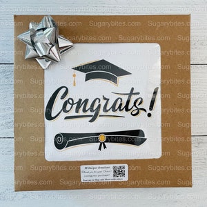 Graduation Cookies, Graduation Party, (large Cookies), Includes 12 ...