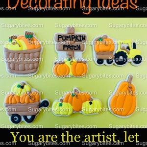 Fall Cookie Decorating Kit, Fall DIY Decorating Cookies Kit, (large ...