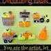 Fall Cookie Decorating Kit, Fall DIY Decorating Cookies Kit, (large ...