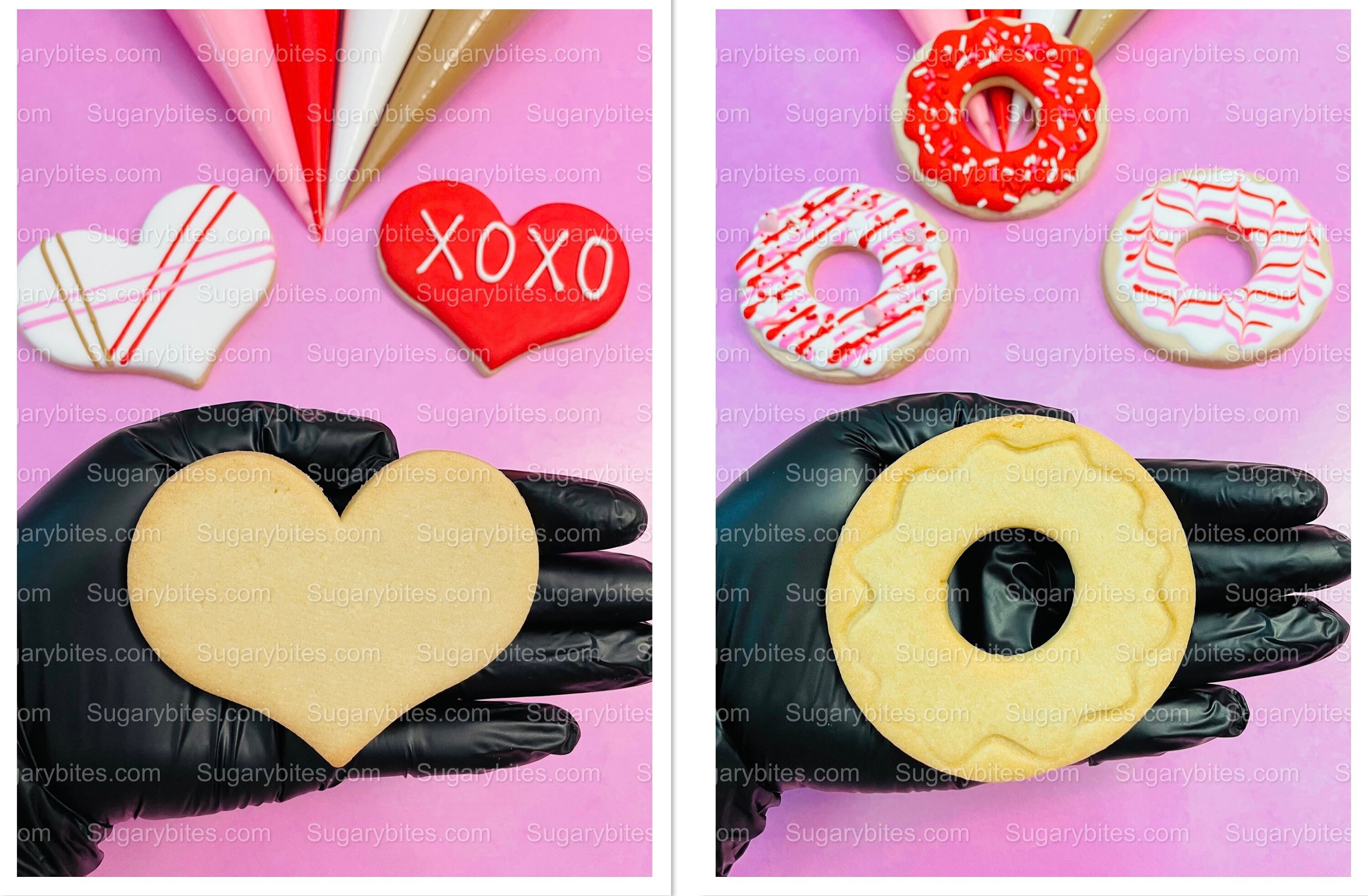 Valentine’s Day Cookie Decorating Kit, Valentines DIY Cookie Kit ...