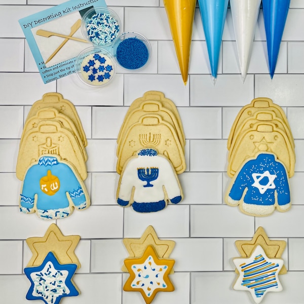 Hanukkah Cookie - Etsy