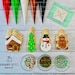 Christmas Cookie Decorating Kit, Christmas DIY Cookie Kit, (large ...