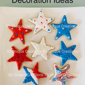 Patriotic Cookie Decorating Kit, Patriotic Cookie Decorating Kit, DIY ...