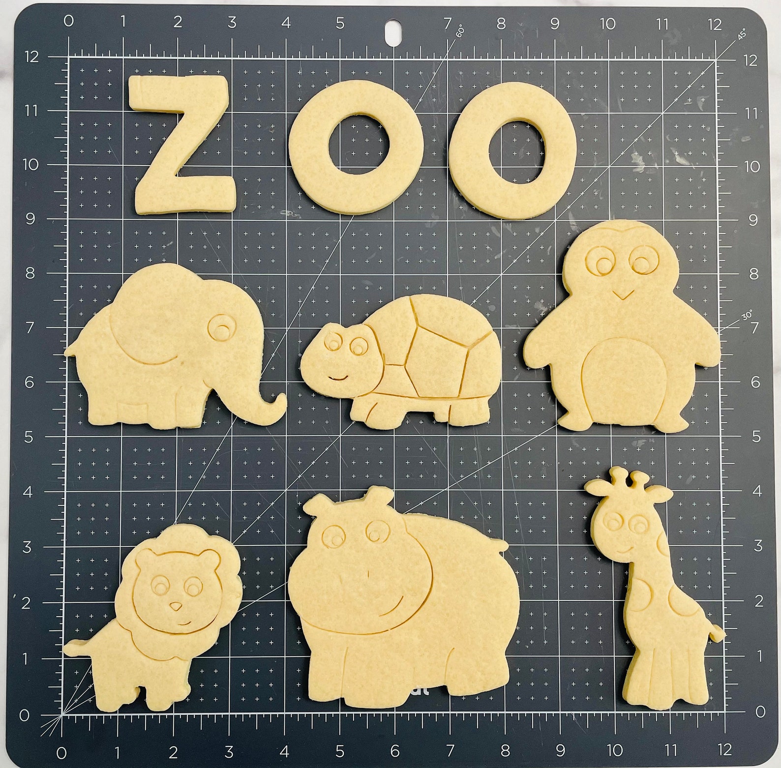 Animals Cookie Decorating Kit, **INCLUDES 26 ITEMS** Zoo Inspired ...