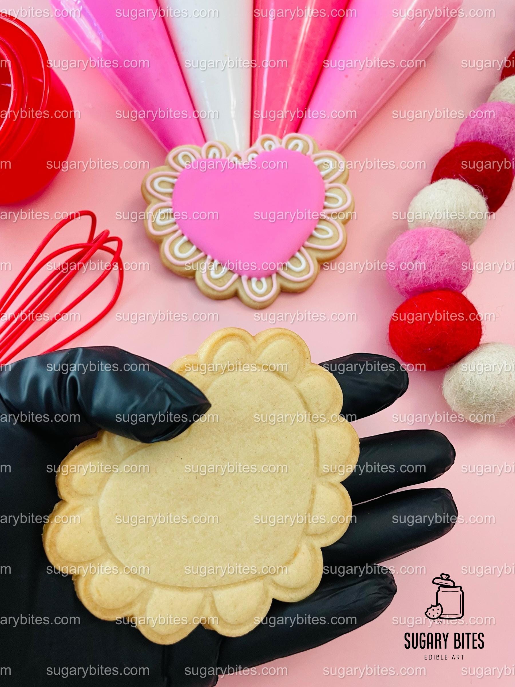 Valentine’s Day Cookie Decorating Kit, DIY Valentine’s Day Cookie Kit ...