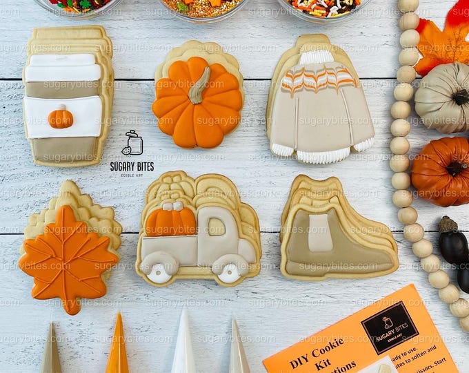 Thanksgiving Cookie Kit Instructions. Thanksgiving DIY Cookie Kit ...