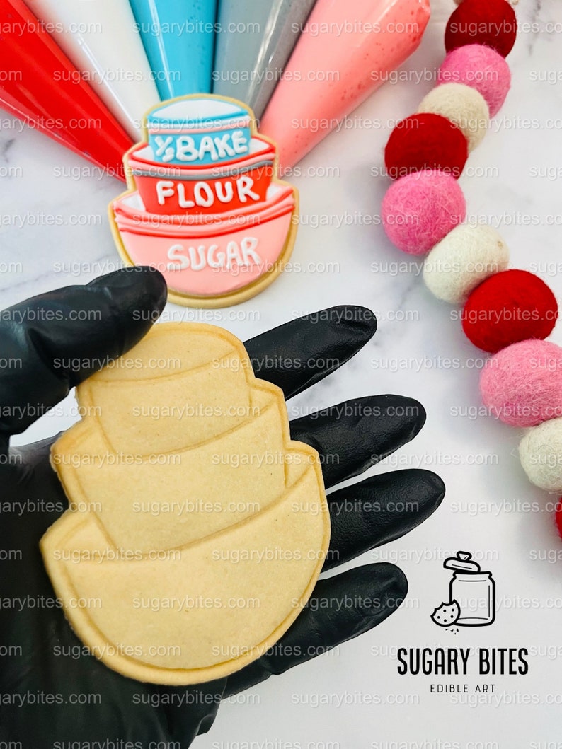Baking Themed Cookie Decorating Kit, DIY Baking Sugar Cookie Kit ...