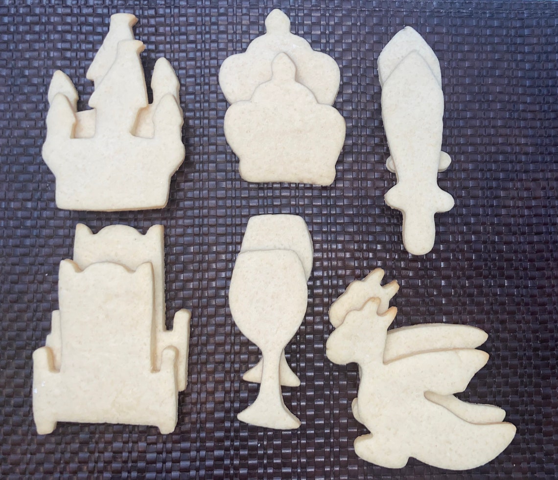 Medieval Cookies INCLUDES 28 ITEMS Cookie DIY Kit Zoom - Etsy