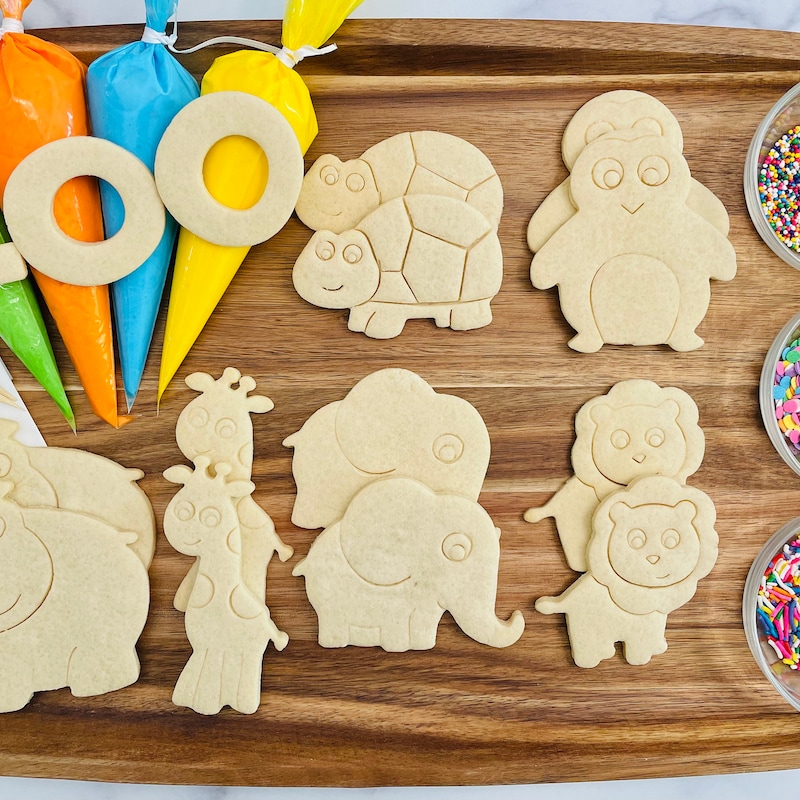 Zoo Cookies - Etsy