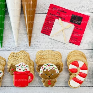 Christmas Cookie Decorating Kit, Christmas DIY Cookie Kit, (large ...