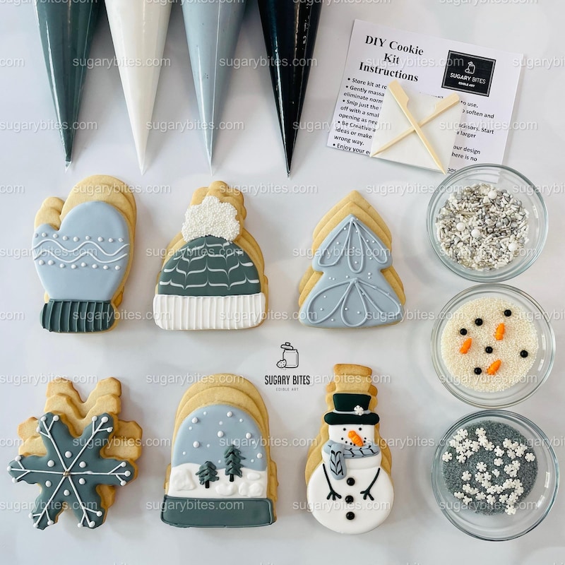 Winter Sugar Cookies - Etsy