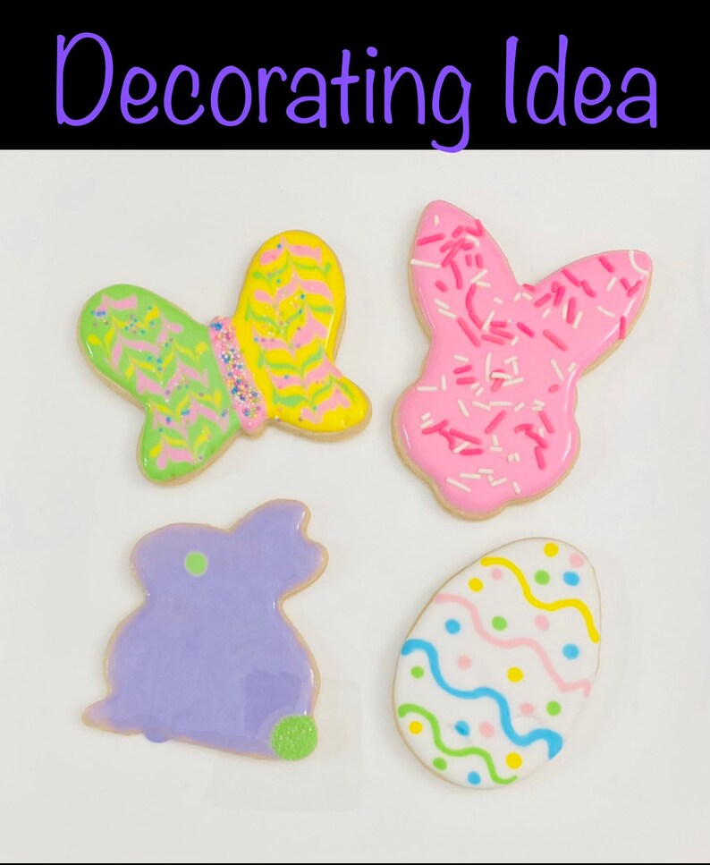 Spring Cookie Decorating Kit, Spring DIY Cookie Kit ***INCLUDES 25 ...