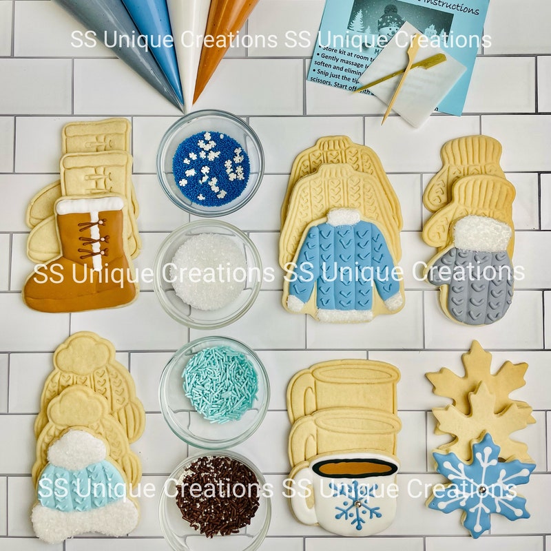 Winter Sugar Cookies - Etsy