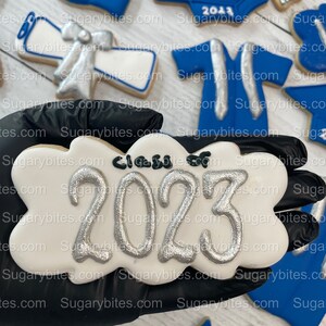Graduation Cookies, Graduation Party, (large Cookies), Includes 12 ...