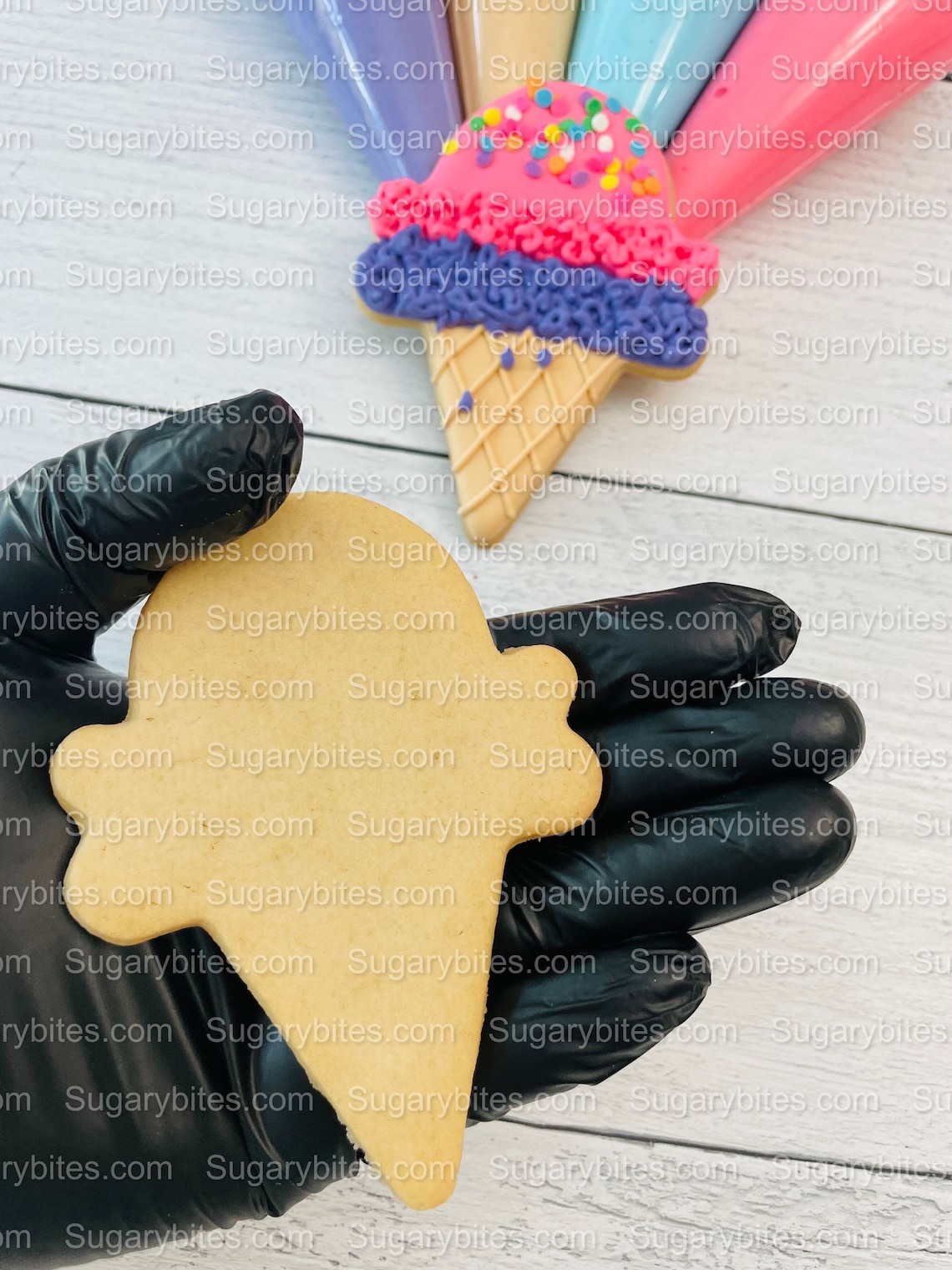 Ice Cream Cookie Decorating Kit, Sweet Treat DIY Cookie Decorating Kit ...