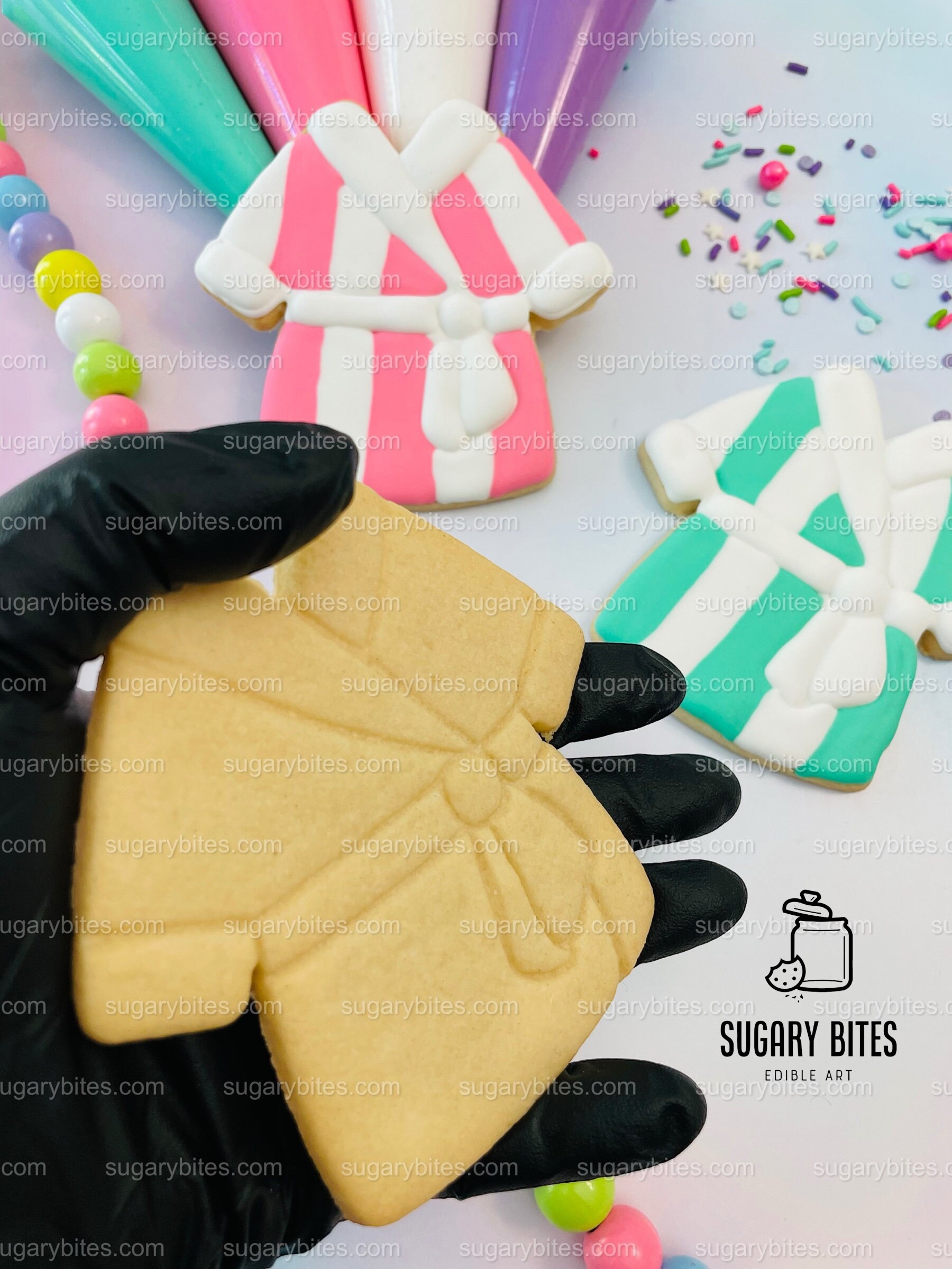 Pajama Party Cookie Decorating Kit, DIY Sleepover Sugar Cookie Kit ...